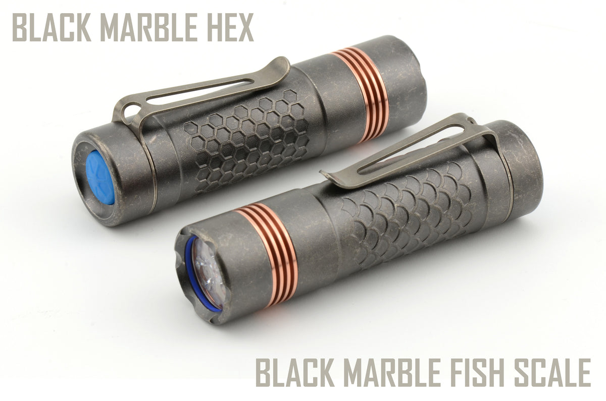 Delta Flashlight: Black Marble – darksucks.com